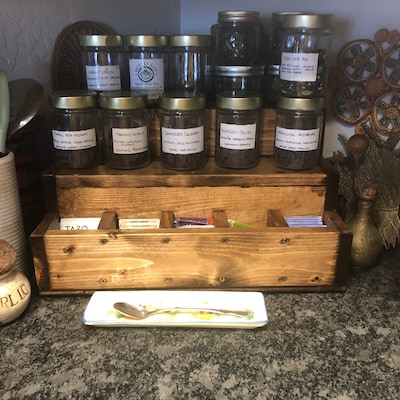 Small Bookshelf Box With Optional Rustic Iron Handles/rustic Bookshelf ...