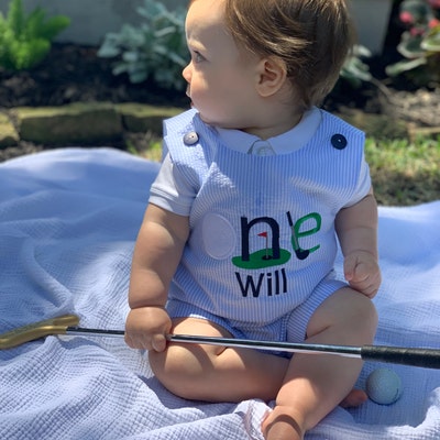 Golf Birthday Party, Toddler Golf Clothes, Toddler Golf Outfit, Baby ...