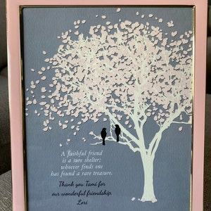 Remembrance Family Tree Grief Grieving Art Print Memorial Loss | Etsy ...