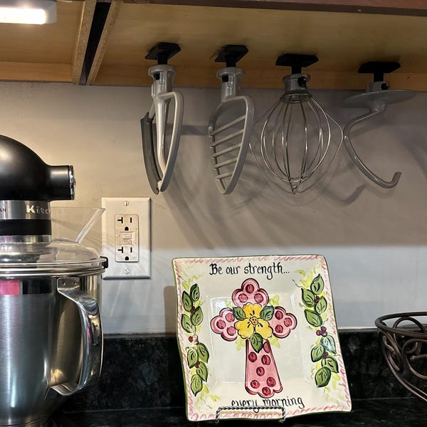 Kitchenaid Attachment Holder Mount for Kitchen Mixer Accessories Under ...