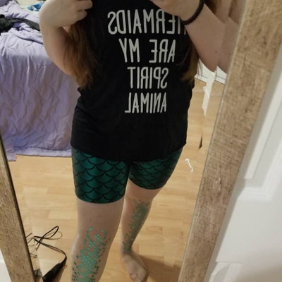 Green Mermaid Tights / Ariel Mermaid Sheer Tights / Fish Scale Tights ...