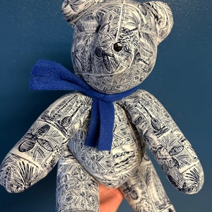 Memory Bear With Voice Recorded, Memory Bear, Keepsake, Stuffed Animal ...