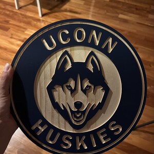 UT Texas Longhorns Engraved and Hybrid Natural/hand Painted Wood Wall ...