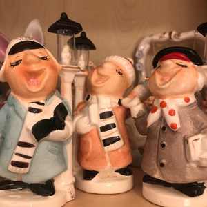 Vintage Japan Snowman Candy Holder or Planter Jaunty Fellow | Etsy