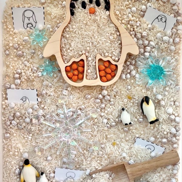 Sensory Play Tray, Rocket Sensory Bin Tray, Wood Sensory Boards ...