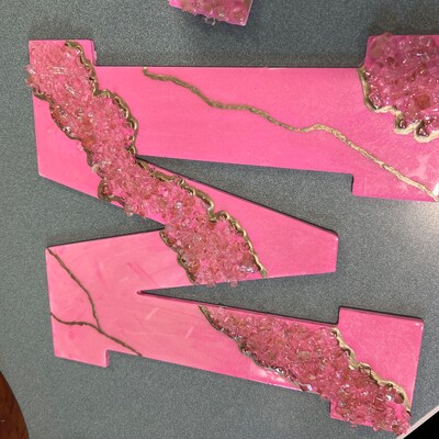 Large Resin Letter - Etsy