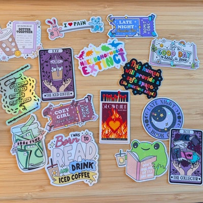 The Morally Grey Tarot Sticker Bookish Sticker Book Lover Gift Bookish ...