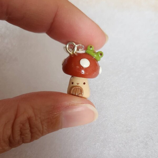 Cute Matcha Tayaki Bear Charm / Handmade Polymer Clay Charms ...