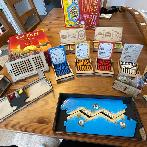 Catan Compatible Organizational Insert - 5th Edition - Etsy