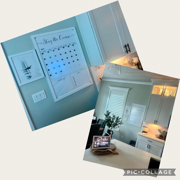 5 Kid Dry Erase Chore Chart for Wall in Mudroom or Kitchen ...