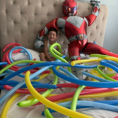 67 Power Ranger Balloon Power Ranger Party Go Go Power Rangers Birthday ...