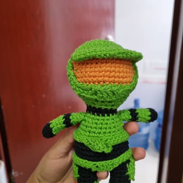 Master Chief Crochet Pattern - Video Game Inspired - PDF File - Etsy