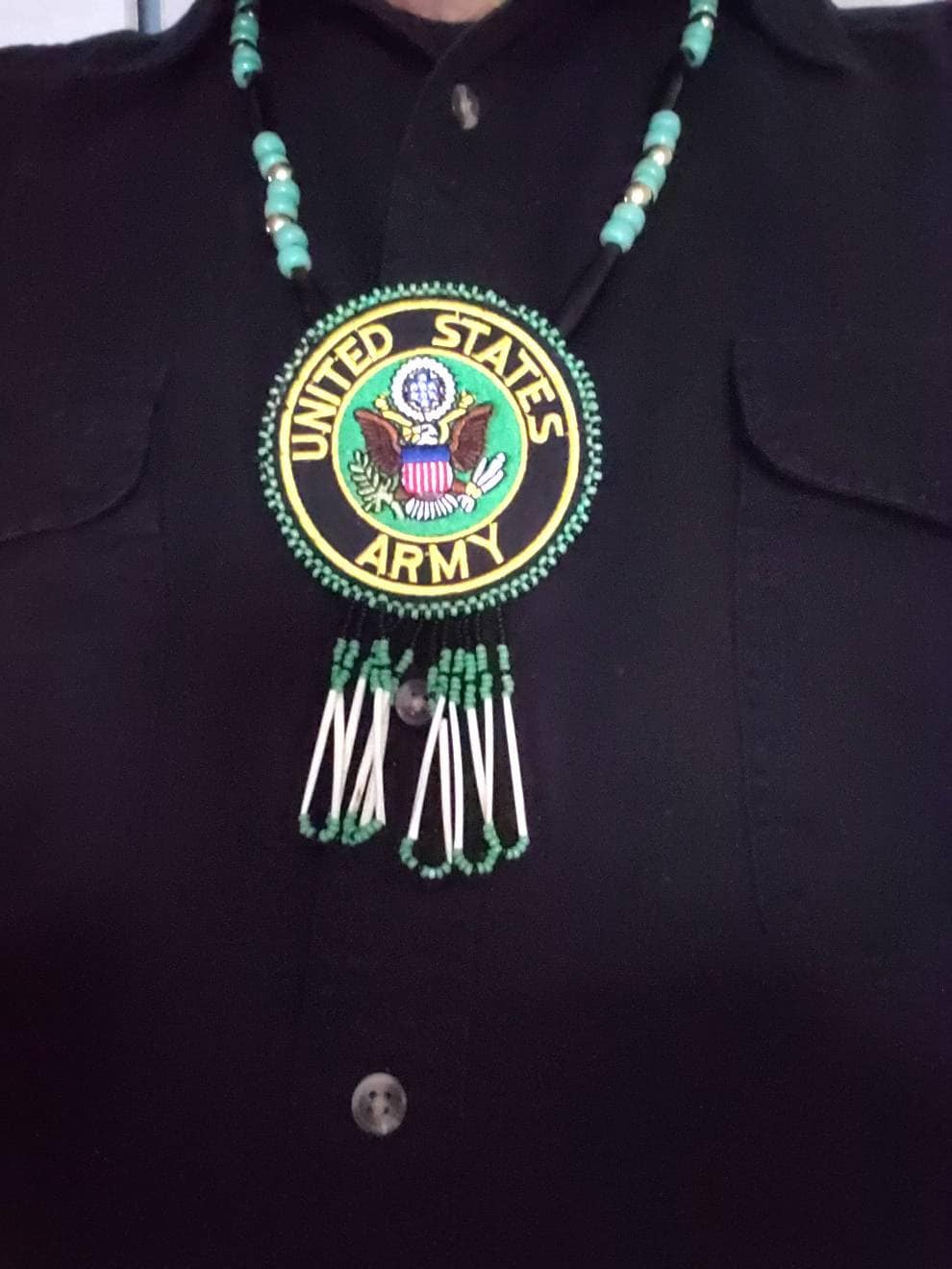 Military Branches Beaded Medallions | Etsy