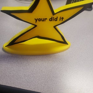 Congrations U Dun It Trophy - Etsy