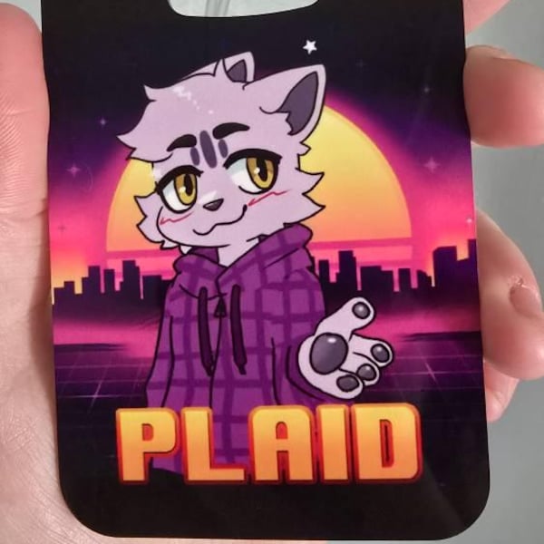 Consent Custom Fursuit Badge Tags | Custom Text Furry Badge Commission ...