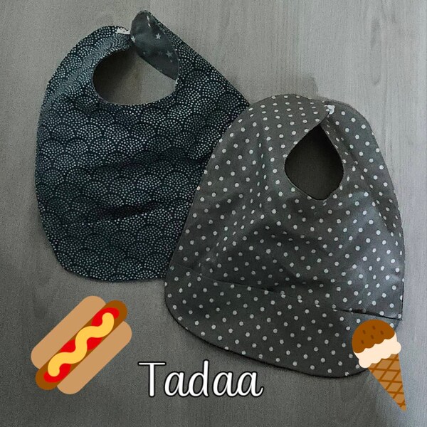 Flower Bib Pattern , Dribble Bib Sewing Pattern, Baby Bib Pattern, Easy ...