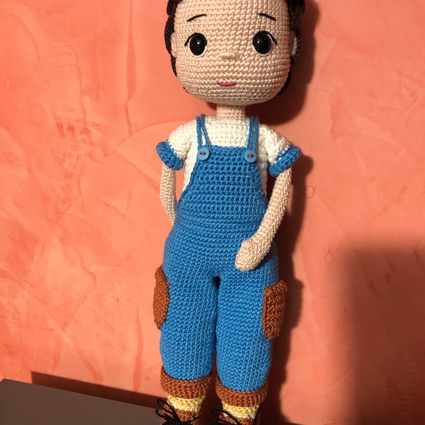 Amigurumi Pattern ANIL DOLL - Etsy