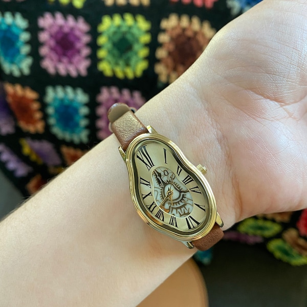 Orologio Surrealist Art Design Surrealism Watch Art Liquid Time Dali ...