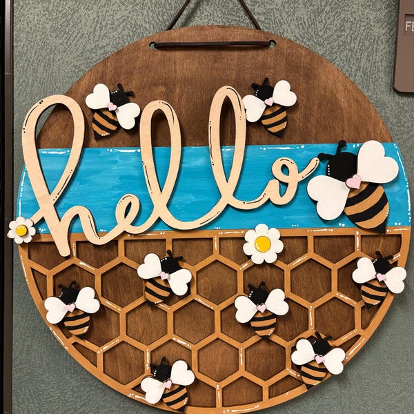 Welcome Door Sign - DIY Front Door Sign - DIY Welcome Door Sign - Make ...