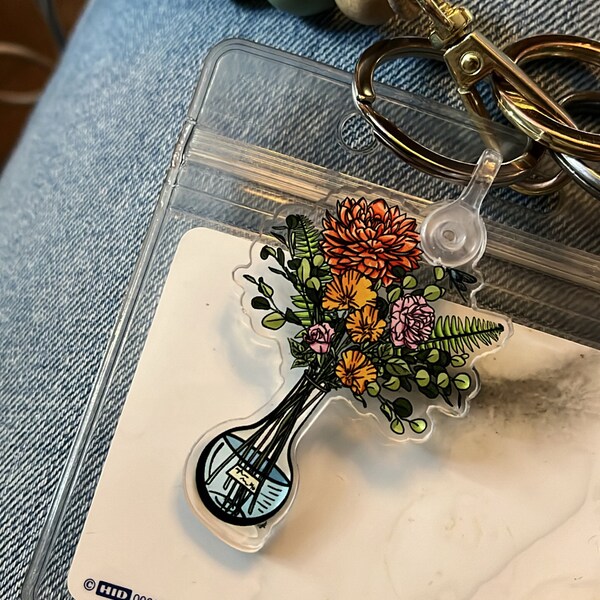 Test Tube Sticker, Science Sticker, Chemistry Sticker, Holographic ...