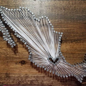 Mexico String Art, Mexico Decor, Mexico Nail Art, Rustic Decor, Mexican ...