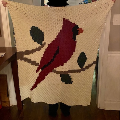 Cardinal on Tree Branch With C2C Written, Cardinal Graphgan, Cardinal ...