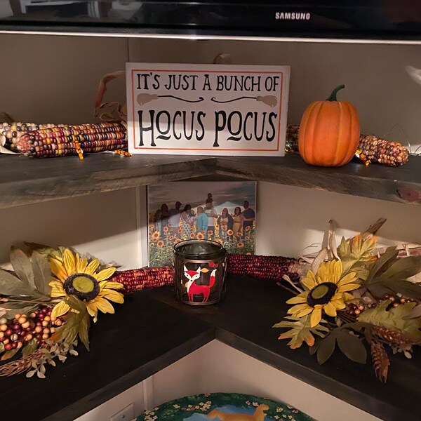 It's Just A Bunch of Hocus Pocus Vinyl Stencil, Halloween Vinyl Decal ...