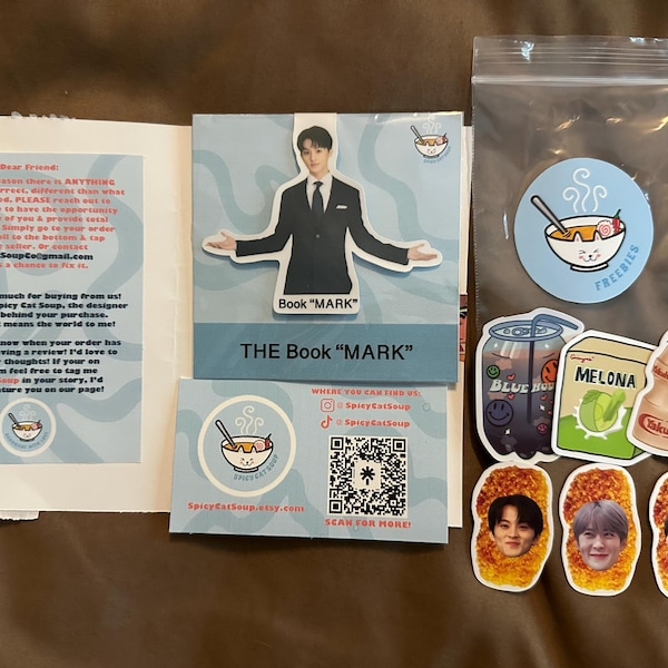 Mark Lee Magnetic Bookmark - Etsy