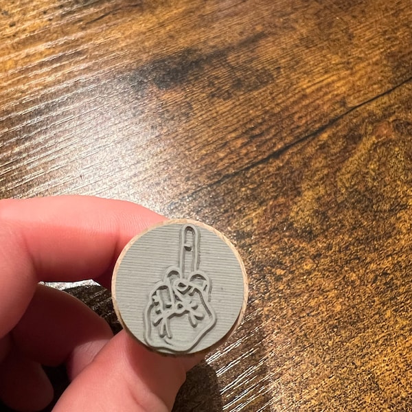 Mini Stamp the Middle Finger - Etsy