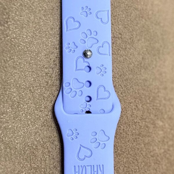 Ocean Surfing and Wave Silicone Laser Engraved Watch Band Sunrise Watch ...