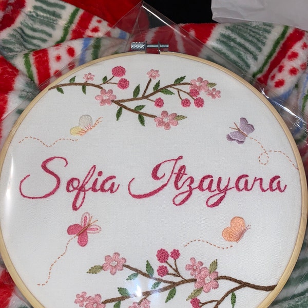 Embroidery PDF Pattern, Hand Embroidery, Floral Embroidery Hoop ...