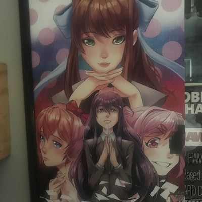 Doki Doki Literature Club Poster Print Wall Art Decor Fanart - Etsy Canada