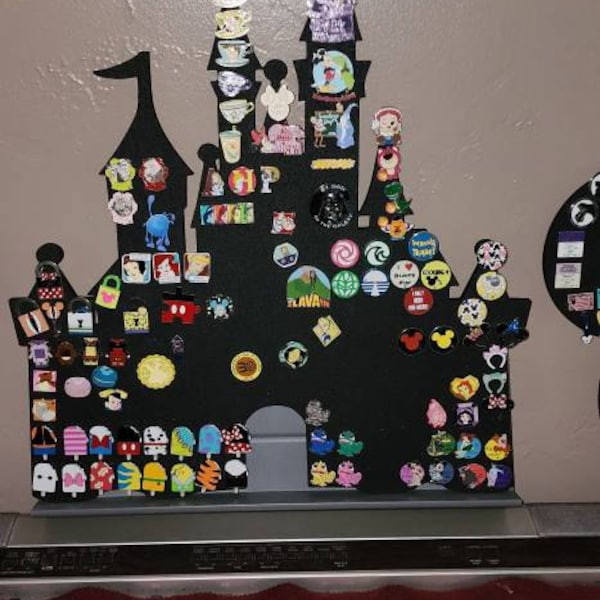 Disney Castle Pin Board, Disney Cork Board, Disney Gifts, Disney ...