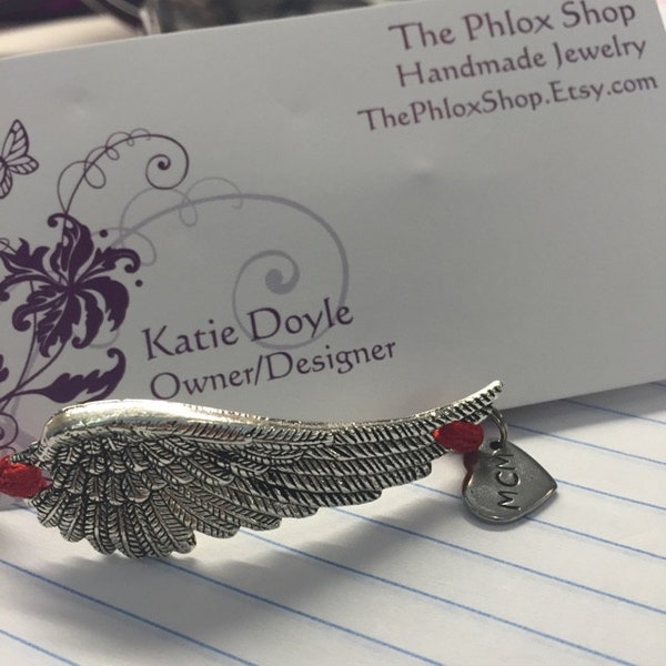 Angel Wings Wrap Bracelet - Etsy