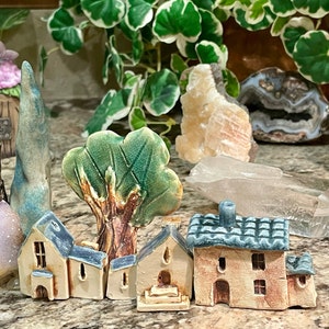 Mini Clay Tree Small Holiday Trees Christmas Miniature | Etsy