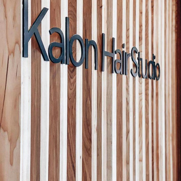 Laser Cut Logo Sign, Raised Metal Letters, Business Logo Signs ...