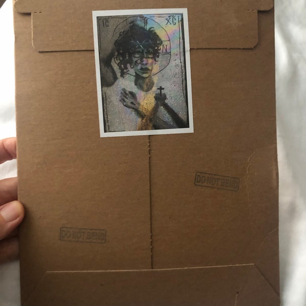 St. Luke Modern Icon 5"x7" Print - Etsy