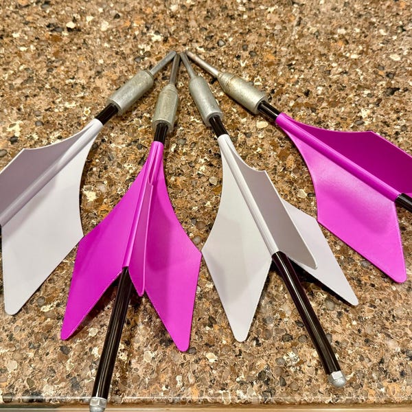 Lawn Dart Fins, Premium Flexible Shatterproof Fins for Plastic Tips - Etsy
