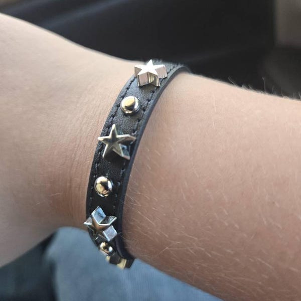 Black Faux Leather Choker, 10mm Plain Black Choker, Punk Choker, Rocker ...