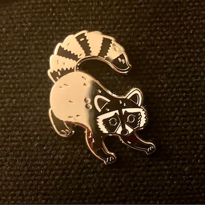 Rose Gold Fox Enamel Pin Badge - Etsy