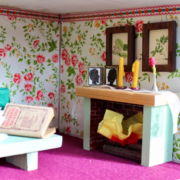 Miniature Painting Wall Art (2pc) - Miniature Decorations, Dollhouses ...