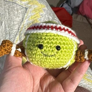 Cute Golf Ball CROCHET PATTERN, PDF English Pattern, Keychain Crochet ...