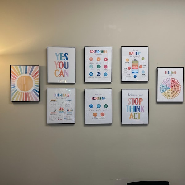 Emotional Regulation, Words for My Feelings Poster, Feelings Chart ...