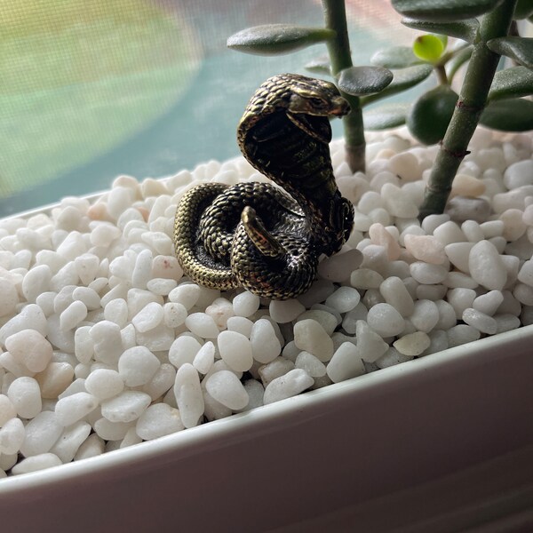 Vtgbrasslover Vtg Vintage Style Brass Lucky Spider Statue Insect ...