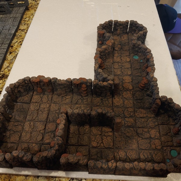 Fat Dragon Games Full Wall Caverns Set 1 - Etsy