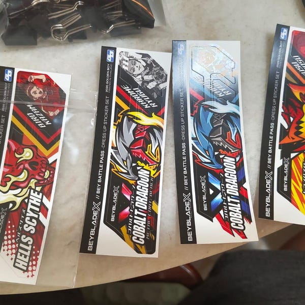 Beyblade X_dress-up Sticker - Etsy