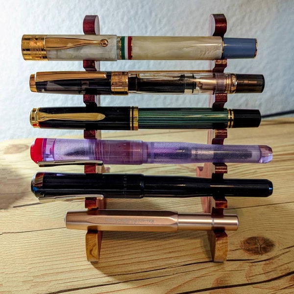 5 Pen, Multi-pen Holder in Maple - Etsy