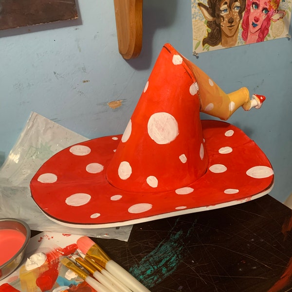 Witch Magical Hat: DIY Printable EVA Foam Hat Pattern for Cosplay ...