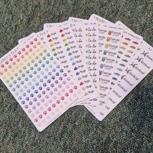 Sick Day Script Planner Stickers Sick Leave Stickers Day off Planner ...