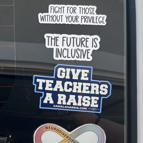 Fight for Those Without Your Privilege Stickers, Equal Rights Stickers ...